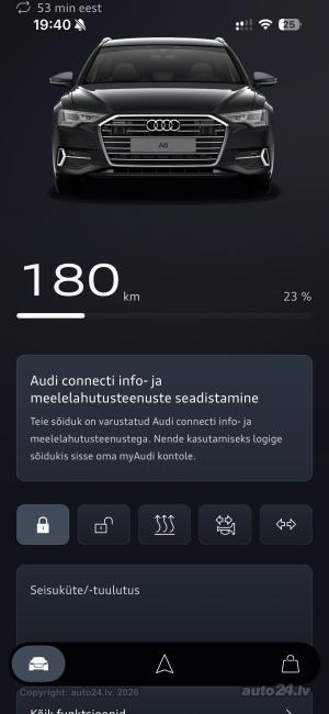 Серый Ауди А6 2019 в Таллин, объемом двигателя 2.00 л и пробегом 105 тыс. км за 27999 €, фото 14 на AUTOMOTO.COM.LV