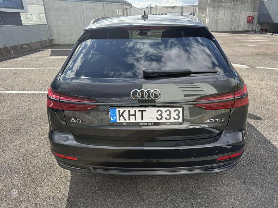 Grey Audi A6 2019 in Vilnius, with an engine capacity of 1.97 L and mileage of 78 thousand km for 25500 €, photo 9 on AUTOMOTO.COM.LV