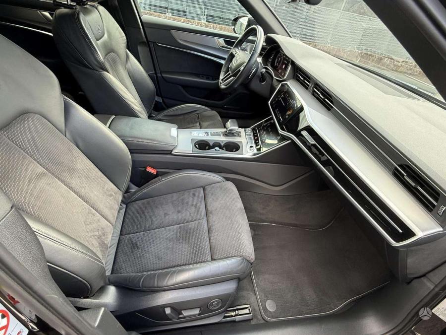 Grey Audi A6 2019 in Vilnius, with an engine capacity of 1.97 L and mileage of 78 thousand km for 25500 €, photo 12 on AUTOMOTO.COM.LV