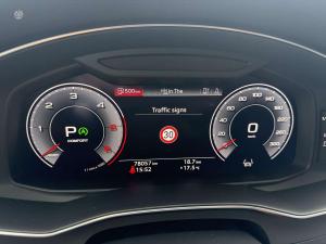Grey Audi A6 2019 in Vilnius, with an engine capacity of 1.97 L and mileage of 78 thousand km for 25500 €, photo 14 on AUTOMOTO.COM.LV