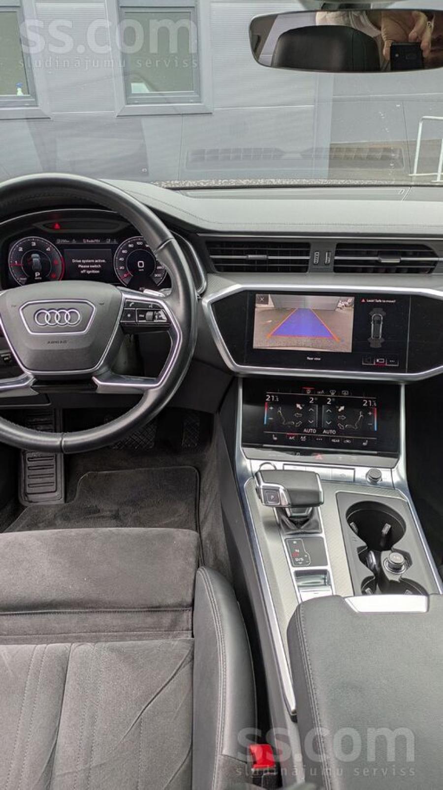 Grey Audi A6 2020 in Riga, with an engine capacity of 2.00 L and mileage of 192 thousand km for 24300 €, photo 6 on AUTOMOTO.COM.LV