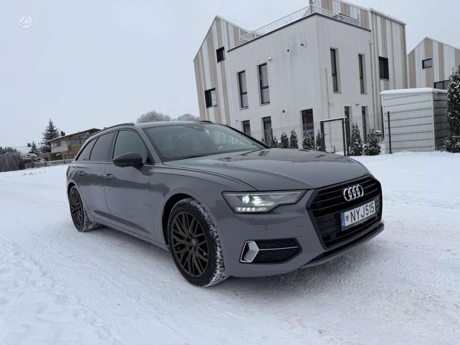 Grey Audi A6 2020 in Siauliai, with an engine capacity of 1.97 L and mileage of 101 thousand km for 29500 €, photo 7 on AUTOMOTO.COM.LV