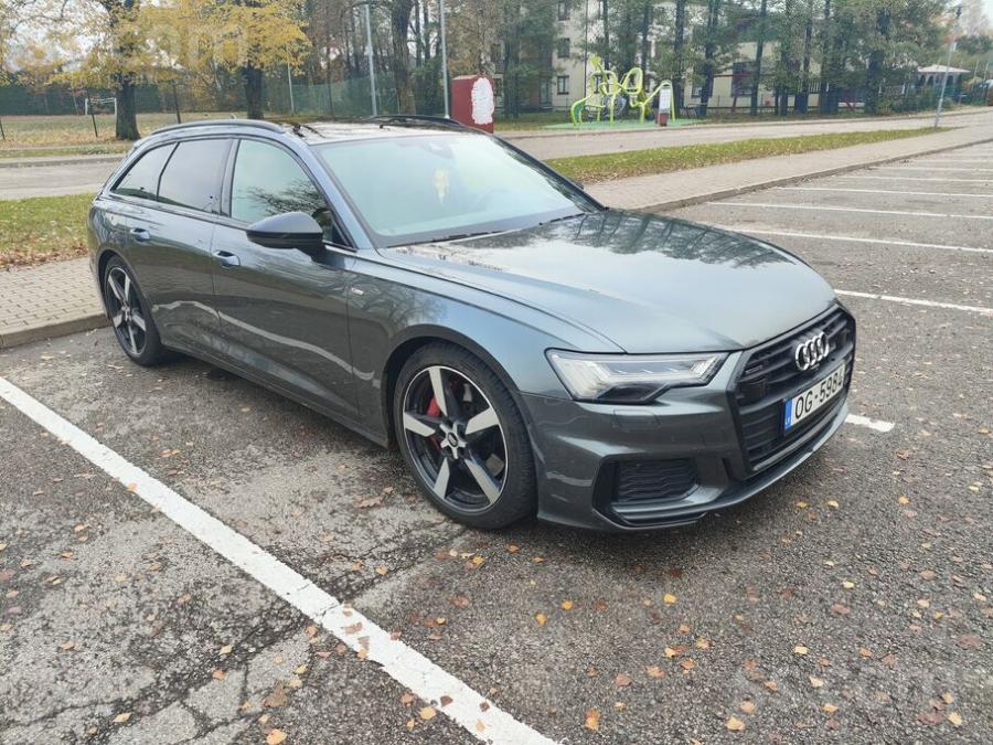 Grey Audi A6 2020 in Riga, with an engine capacity of 2.00 L and mileage of 100 thousand km for 35000 €, photo 6 on AUTOMOTO.COM.LV