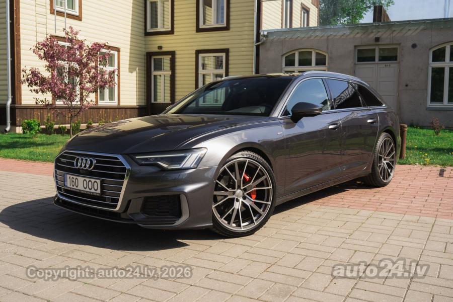 Grey Audi A6 2020 in Tartu, with an engine capacity of 3.00 L and mileage of 152 thousand km for 29990 €, photo 4 on AUTOMOTO.COM.LV
