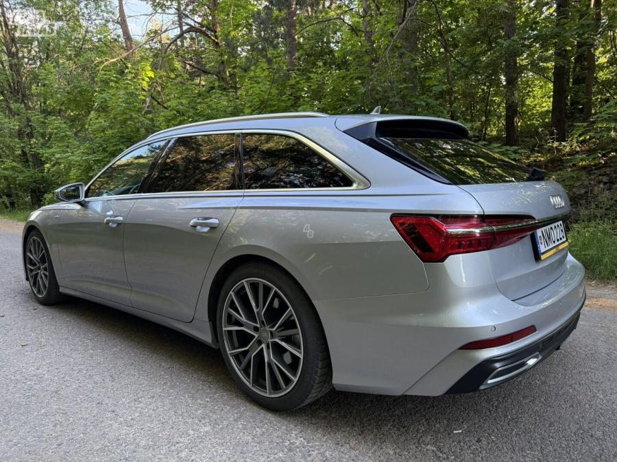 Grey Audi A6 2020 in Vilnius, with an engine capacity of 2.00 L and mileage of 196 thousand km for 26000 €, photo 6 on AUTOMOTO.COM.LV