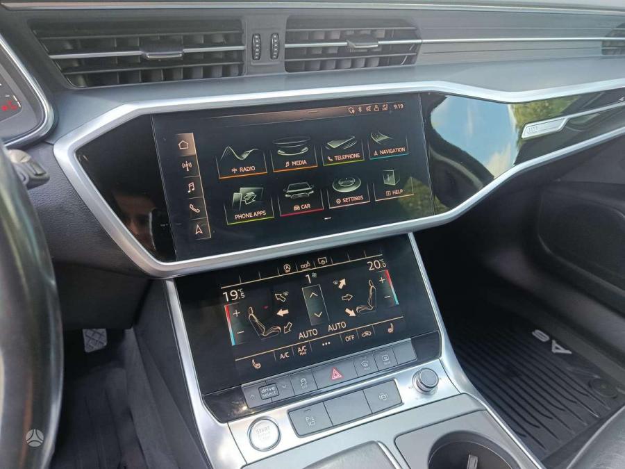 Grey Audi A6 2020 in Taurage, with an engine capacity of 1.97 L and mileage of 260 thousand km for 16400 €, photo 16 on AUTOMOTO.COM.LV