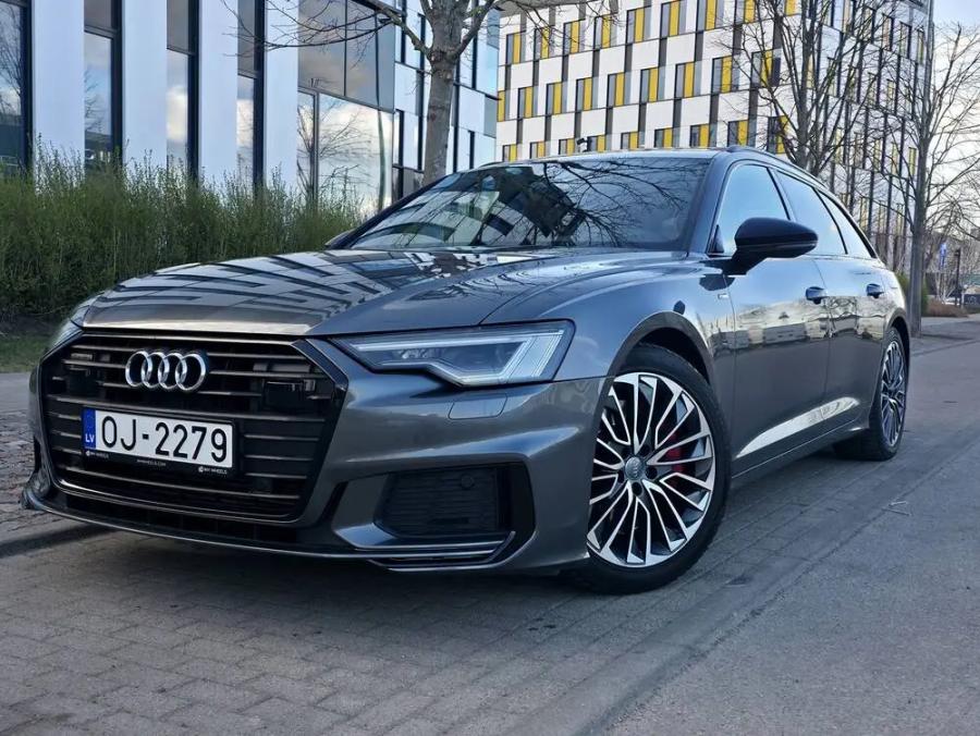 Grey Audi A6 2020 in Riga, with an engine capacity of 2.00 L and mileage of 250 thousand km for 24490 €, photo 5 on AUTOMOTO.COM.LV