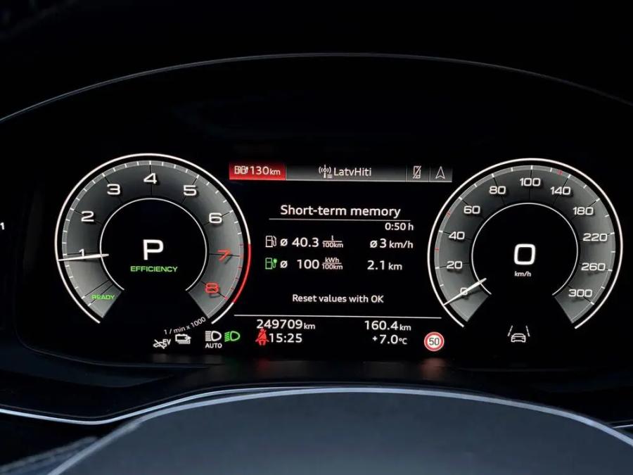 Grey Audi A6 2020 in Riga, with an engine capacity of 2.00 L and mileage of 250 thousand km for 24490 €, photo 57 on AUTOMOTO.COM.LV