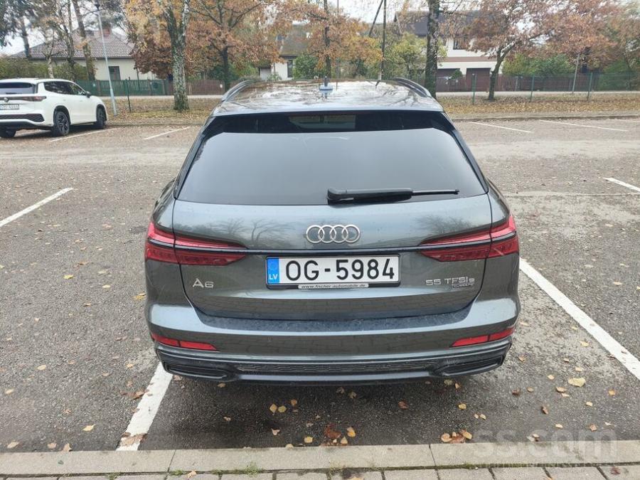Grey Audi A6 2020 in Riga, with an engine capacity of 2.00 L and mileage of 103 thousand km for 33000 €, photo 6 on AUTOMOTO.COM.LV