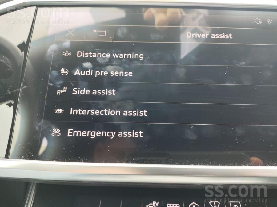 Grey Audi A6 2020 in Riga, with an engine capacity of 2.00 L and mileage of 103 thousand km for 33000 €, photo 18 on AUTOMOTO.COM.LV