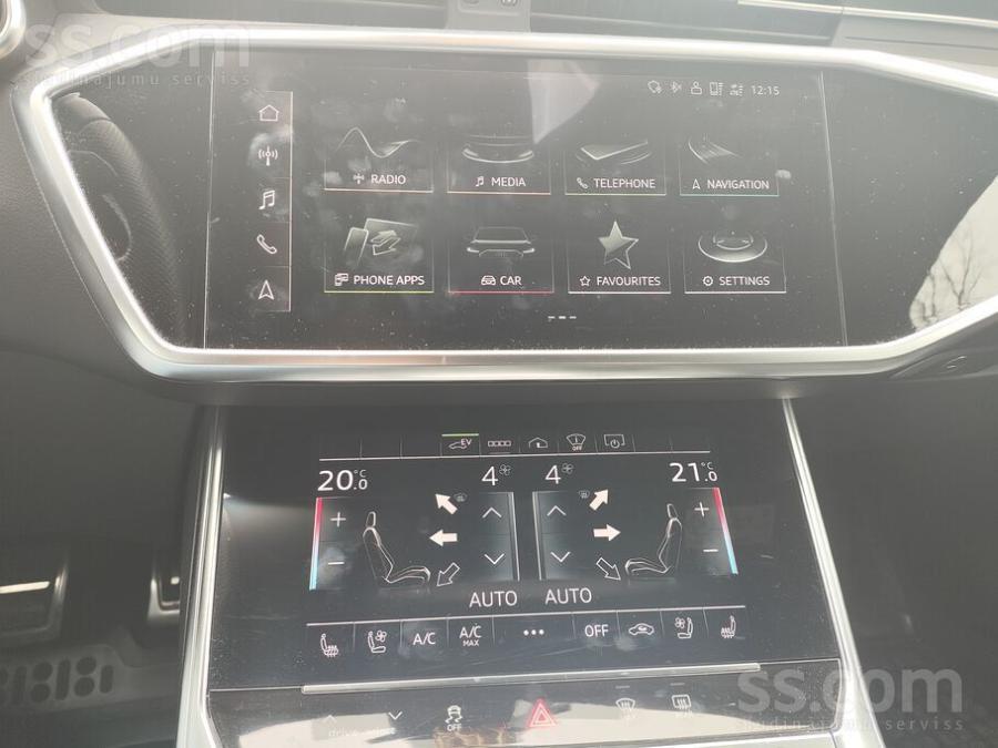 Grey Audi A6 2020 in Riga, with an engine capacity of 2.00 L and mileage of 103 thousand km for 33000 €, photo 20 on AUTOMOTO.COM.LV
