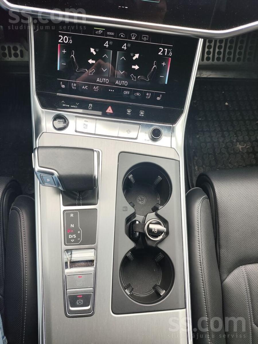 Grey Audi A6 2020 in Riga, with an engine capacity of 2.00 L and mileage of 103 thousand km for 33000 €, photo 21 on AUTOMOTO.COM.LV