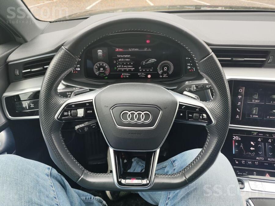 Grey Audi A6 2020 in Riga, with an engine capacity of 2.00 L and mileage of 103 thousand km for 33000 €, photo 24 on AUTOMOTO.COM.LV