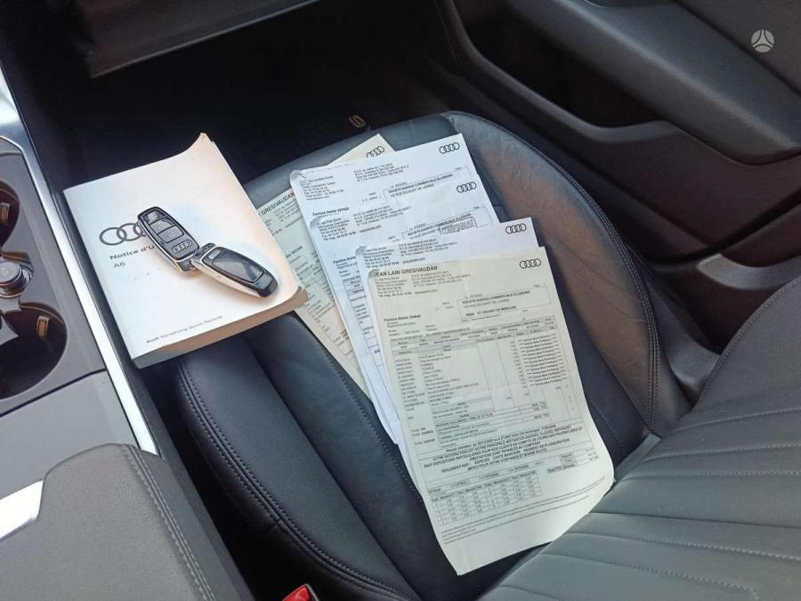 Grey Audi A6 2020 in Taurage, with an engine capacity of 1.97 L and mileage of 262 thousand km for 16500 €, photo 15 on AUTOMOTO.COM.LV