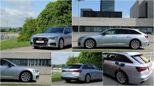 Grey Audi A6 2020 in Vilnius, with an engine capacity of 1.98 L and mileage of 170 thousand km for 25900 €, photo 5 on AUTOMOTO.COM.LV