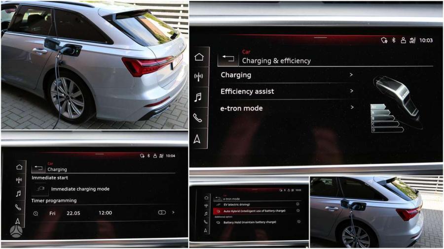 Grey Audi A6 2020 in Vilnius, with an engine capacity of 1.98 L and mileage of 170 thousand km for 25900 €, photo 7 on AUTOMOTO.COM.LV