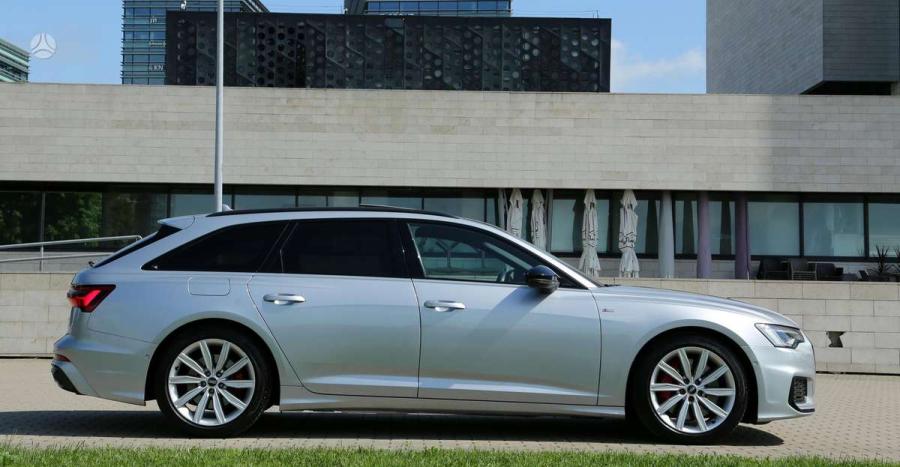 Grey Audi A6 2020 in Vilnius, with an engine capacity of 1.98 L and mileage of 170 thousand km for 25900 €, photo 14 on AUTOMOTO.COM.LV