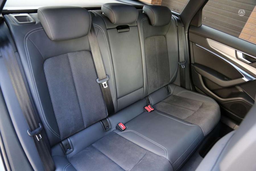 Grey Audi A6 2020 in Vilnius, with an engine capacity of 1.98 L and mileage of 170 thousand km for 25900 €, photo 26 on AUTOMOTO.COM.LV