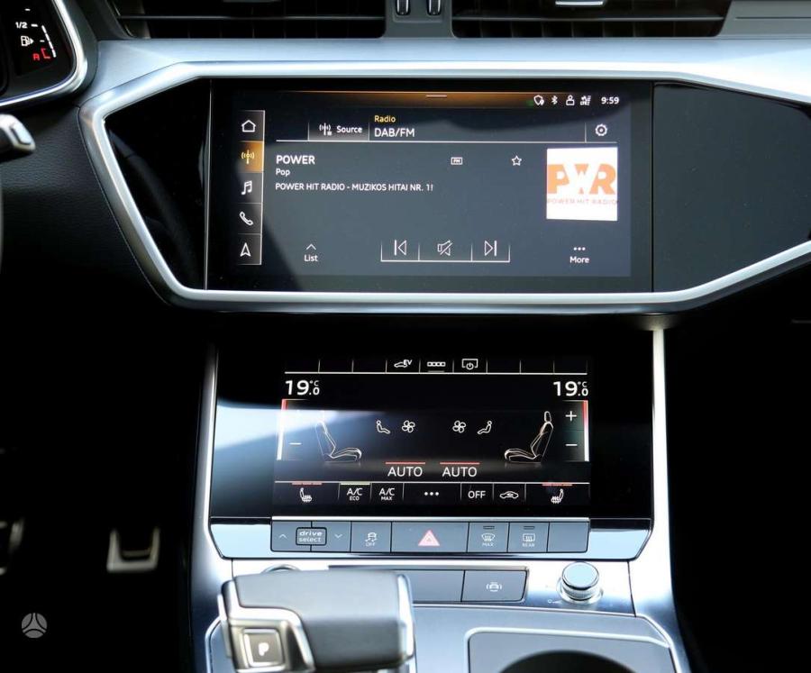 Grey Audi A6 2020 in Vilnius, with an engine capacity of 1.98 L and mileage of 170 thousand km for 25900 €, photo 36 on AUTOMOTO.COM.LV