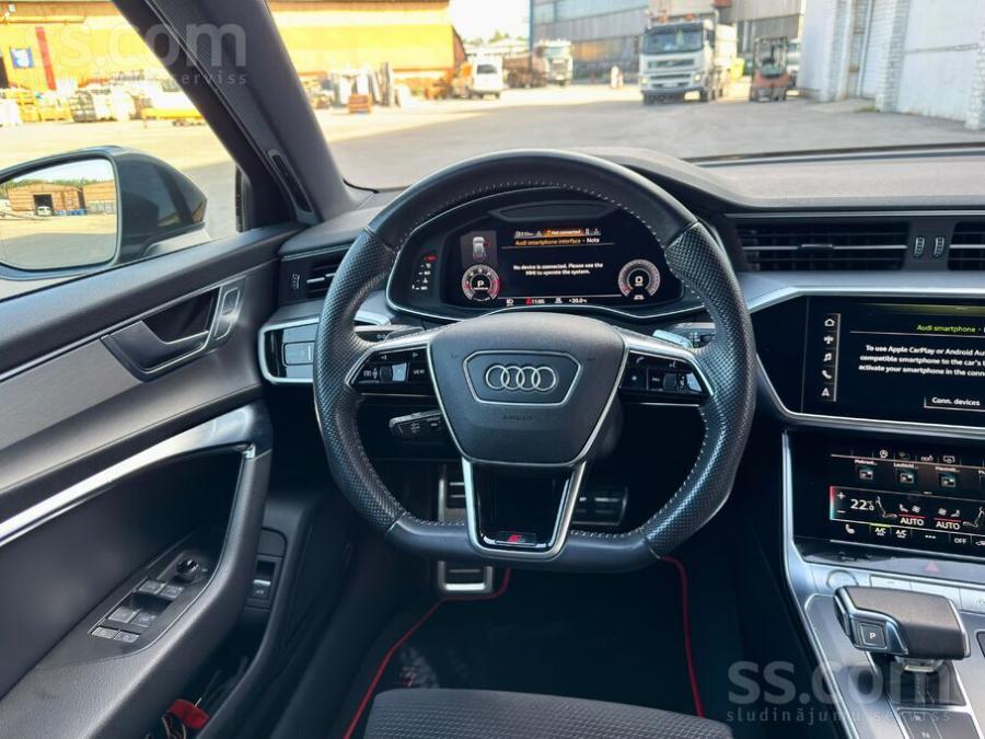 Pelēks Audi A6 2020 Rīga, ar dzinēja tilpumu 3.00 L un nobraukumu 186 tūkst. km par 26500 €, foto 19 vietnē AUTOMOTO.COM.LV