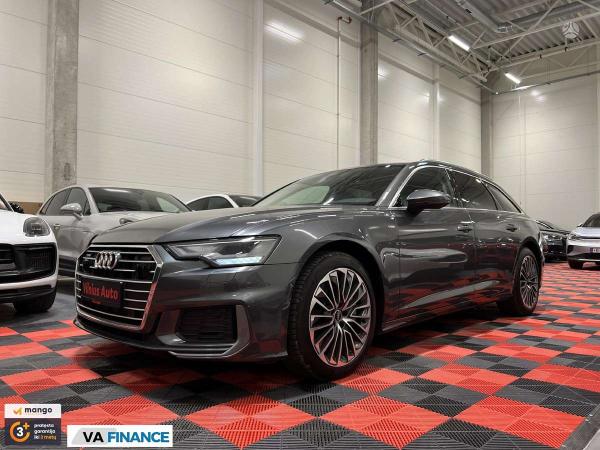 Pelēks Audi A6 2021 Viļņa, ar dzinēja tilpumu 1.98 L un nobraukumu 104 tūkst. km par 30990 €, foto 1 vietnē AUTOMOTO.COM.LV