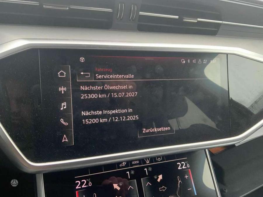 Pelēks Audi A6 2021 Viļņa, ar dzinēja tilpumu 1.98 L un nobraukumu 195 tūkst. km par 26222 €, foto 7 vietnē AUTOMOTO.COM.LV