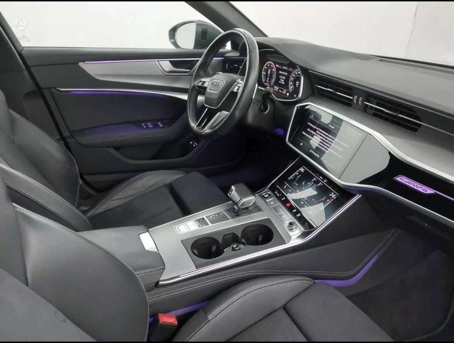 Pelēks Audi A6 2021 Viļņa, ar dzinēja tilpumu 1.98 L un nobraukumu 150 tūkst. km par 30700 €, foto 10 vietnē AUTOMOTO.COM.LV