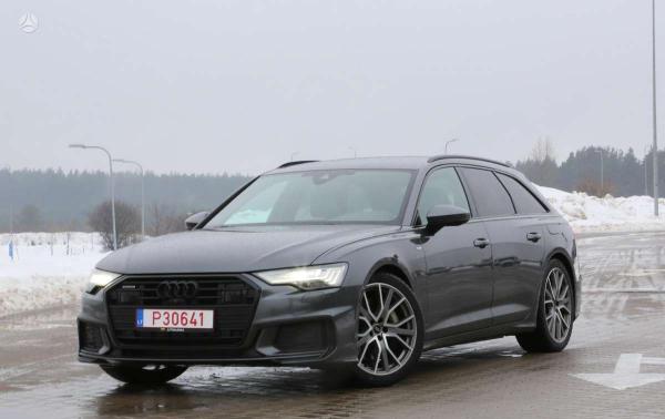 Grey Audi A6 2021 in Vilnius, with an engine capacity of 1.98 L and mileage of 150 thousand km for 30500 €, photo 1 on AUTOMOTO.COM.LV
