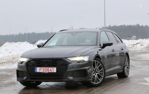 Grey Audi A6 2021 in Vilnius, with an engine capacity of 1.98 L and mileage of 150 thousand km for 30500 €, photo 3 on AUTOMOTO.COM.LV