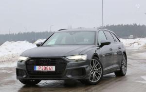 Pelēks Audi A6 2021 Viļņa, ar dzinēja tilpumu 1.98 L un nobraukumu 150 tūkst. km par 30500 €, foto 3 vietnē AUTOMOTO.COM.LV