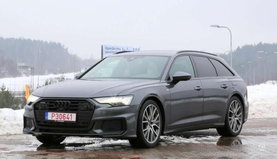 Pelēks Audi A6 2021 Viļņa, ar dzinēja tilpumu 1.98 L un nobraukumu 150 tūkst. km par 30500 €, foto 7 vietnē AUTOMOTO.COM.LV