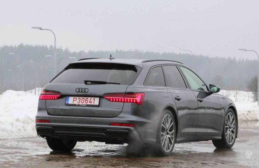 Pelēks Audi A6 2021 Viļņa, ar dzinēja tilpumu 1.98 L un nobraukumu 150 tūkst. km par 30500 €, foto 13 vietnē AUTOMOTO.COM.LV
