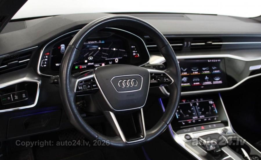 Grey Audi A6 2021 in Parnu, with an engine capacity of 3.00 L and mileage of 185 thousand km for 32990 €, photo 4 on AUTOMOTO.COM.LV