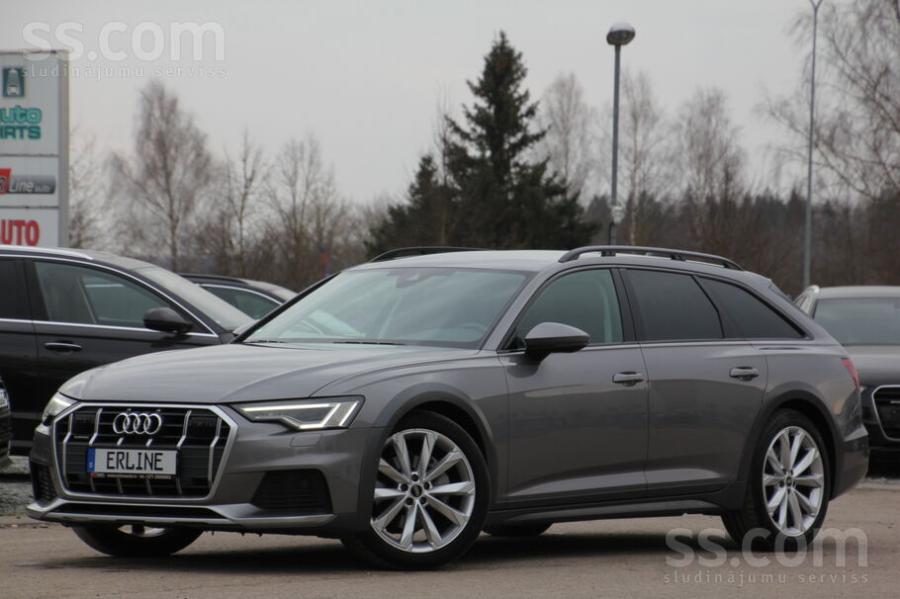 Grey Audi A6 2021 in Tukums, with an engine capacity of 3.00 L and mileage of 244 thousand km for 26500 €, photo 1 on AUTOMOTO.COM.LV