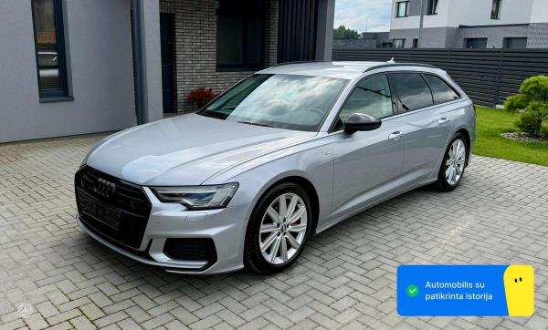 Pelēks Audi A6 2021 Viļņa, ar dzinēja tilpumu 1.98 L un nobraukumu 182 tūkst. km par 25990 €, foto  vietnē AUTOMOTO.COM.LV