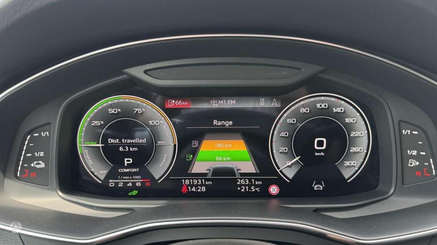 Серый Ауди А6 2021 в Вильнюс, объемом двигателя 1.98 л и пробегом 182 тыс. км за 25990 €, фото 15 на AUTOMOTO.COM.LV