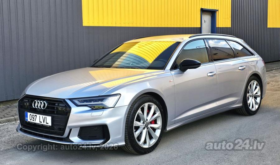 Grey Audi A6 2021 in Tallinn, with an engine capacity of 2.00 L and mileage of 86 thousand km for 36990 €, photo 5 on AUTOMOTO.COM.LV