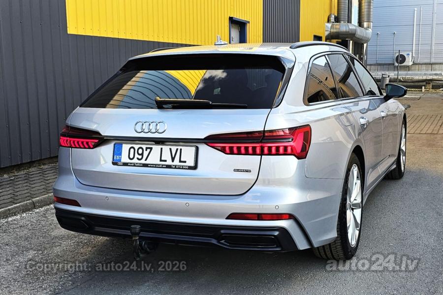 Grey Audi A6 2021 in Tallinn, with an engine capacity of 2.00 L and mileage of 86 thousand km for 36990 €, photo 10 on AUTOMOTO.COM.LV