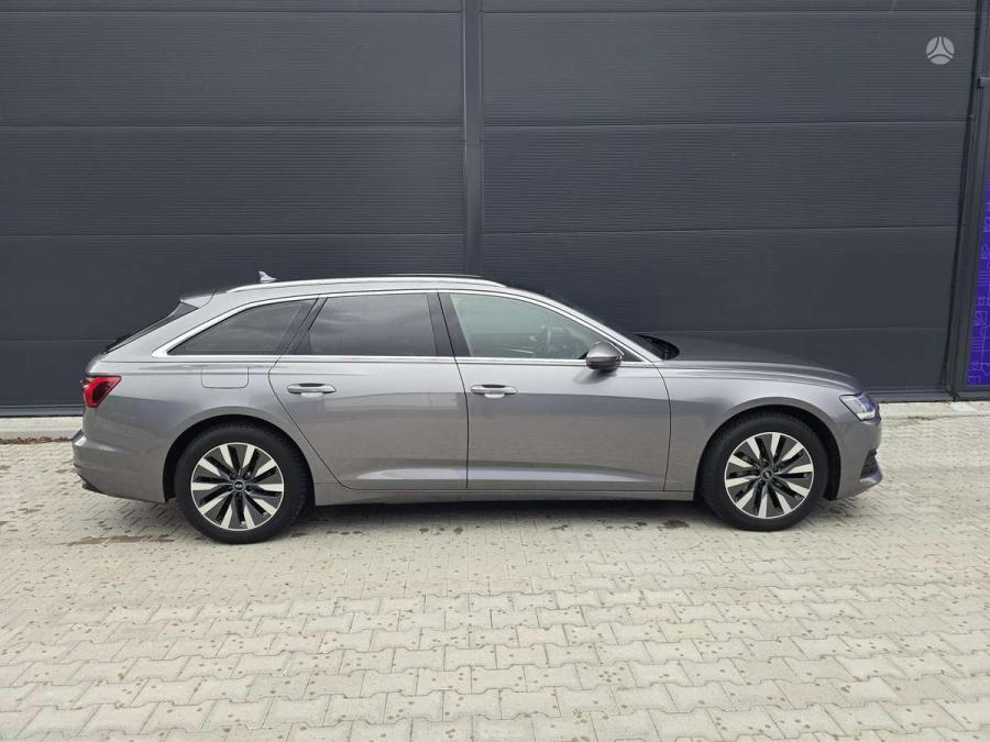 Grey Audi A6 2021 in Utena, with an engine capacity of 2.00 L and mileage of 65 thousand km for 24321 €, photo 5 on AUTOMOTO.COM.LV