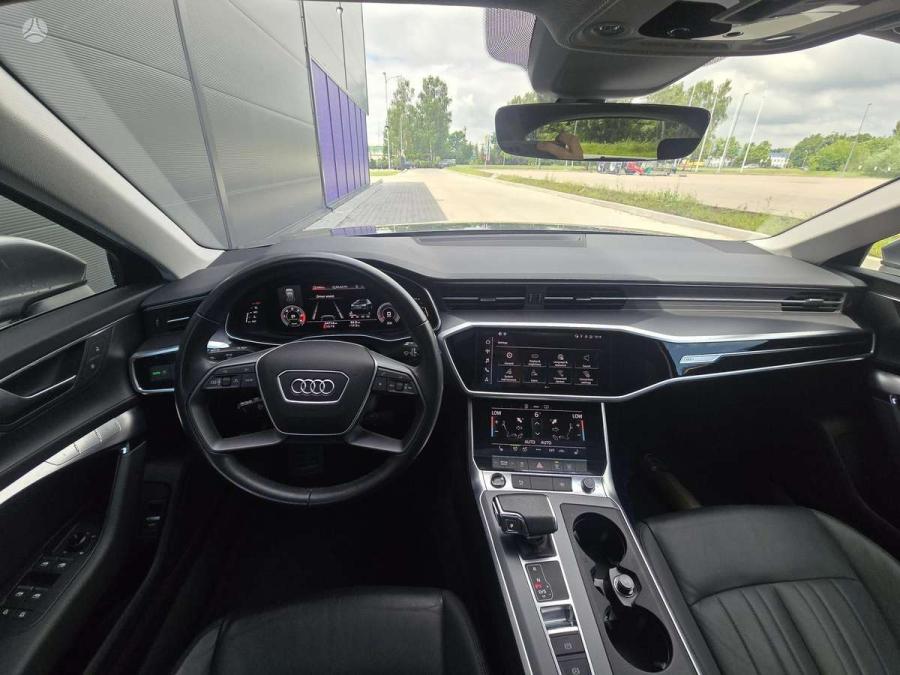 Grey Audi A6 2021 in Utena, with an engine capacity of 2.00 L and mileage of 65 thousand km for 24321 €, photo 13 on AUTOMOTO.COM.LV