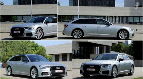 Pelēks Audi A6 2021 Viļņa, ar dzinēja tilpumu 1.98 L un nobraukumu 170 tūkst. km par 25800 €, foto 3 vietnē AUTOMOTO.COM.LV