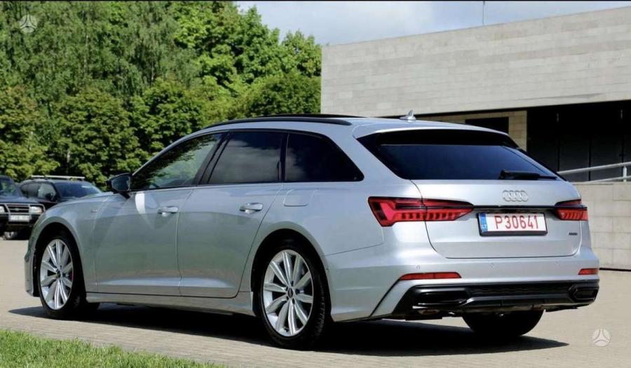 Серый Ауди А6 2021 в Вильнюс, объемом двигателя 1.98 л и пробегом 170 тыс. км за 25800 €, фото 10 на AUTOMOTO.COM.LV