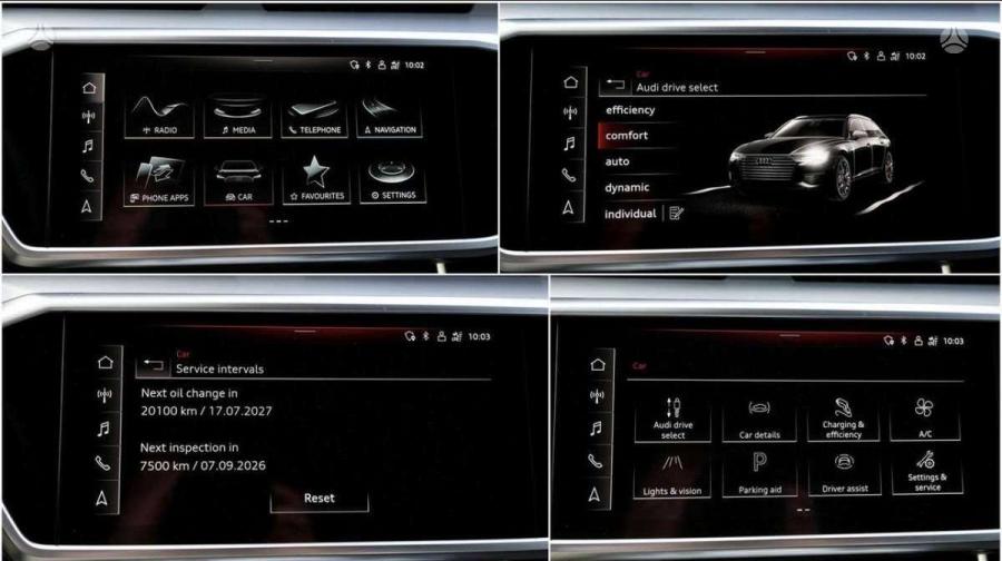 Серый Ауди А6 2021 в Вильнюс, объемом двигателя 1.98 л и пробегом 170 тыс. км за 25800 €, фото 17 на AUTOMOTO.COM.LV