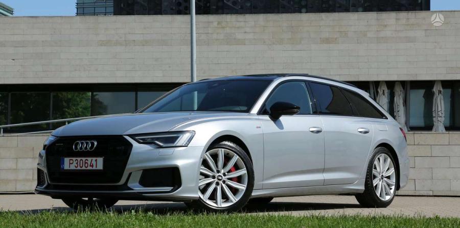 Pelēks Audi A6 2021 Viļņa, ar dzinēja tilpumu 1.98 L un nobraukumu 170 tūkst. km par 26250 €, foto 4 vietnē AUTOMOTO.COM.LV
