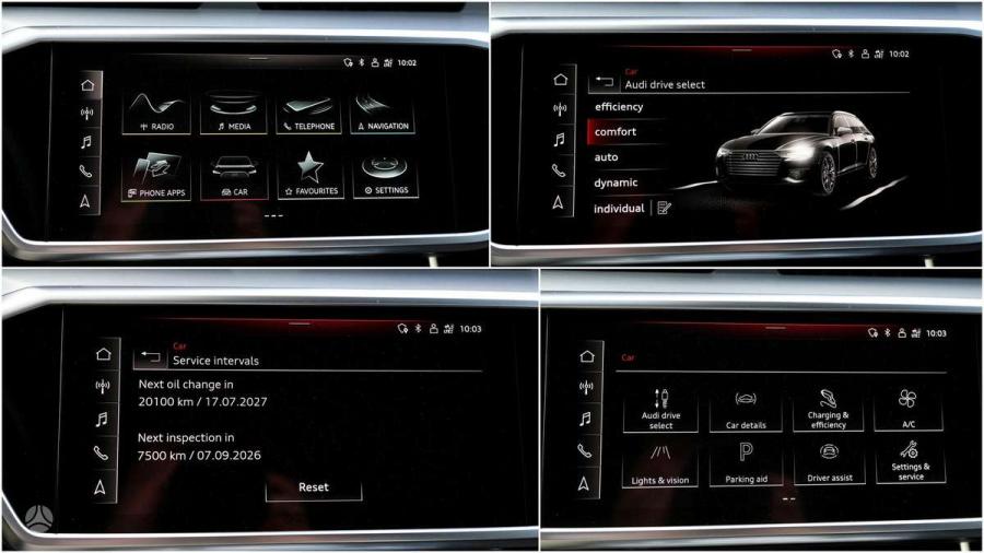 Pelēks Audi A6 2021 Viļņa, ar dzinēja tilpumu 1.98 L un nobraukumu 170 tūkst. km par 26250 €, foto 17 vietnē AUTOMOTO.COM.LV