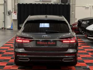 Grey Audi A6 2021 in Vilnius, with an engine capacity of 1.98 L and mileage of 104 thousand km for 30490 €, photo 6 on AUTOMOTO.COM.LV
