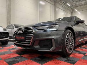 Grey Audi A6 2021 in Vilnius, with an engine capacity of 1.98 L and mileage of 104 thousand km for 30490 €, photo 8 on AUTOMOTO.COM.LV