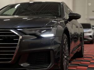 Grey Audi A6 2021 in Vilnius, with an engine capacity of 1.98 L and mileage of 104 thousand km for 30490 €, photo 9 on AUTOMOTO.COM.LV
