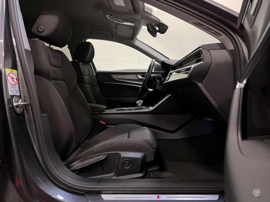 Grey Audi A6 2021 in Vilnius, with an engine capacity of 1.98 L and mileage of 104 thousand km for 30490 €, photo 18 on AUTOMOTO.COM.LV