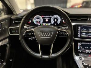 Grey Audi A6 2021 in Vilnius, with an engine capacity of 1.98 L and mileage of 104 thousand km for 30490 €, photo 22 on AUTOMOTO.COM.LV